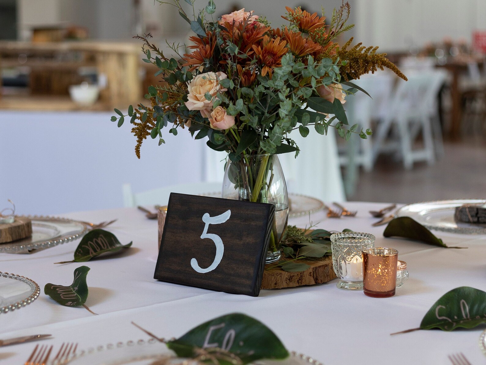 Wooden Wedding Table Numbers - Etsy