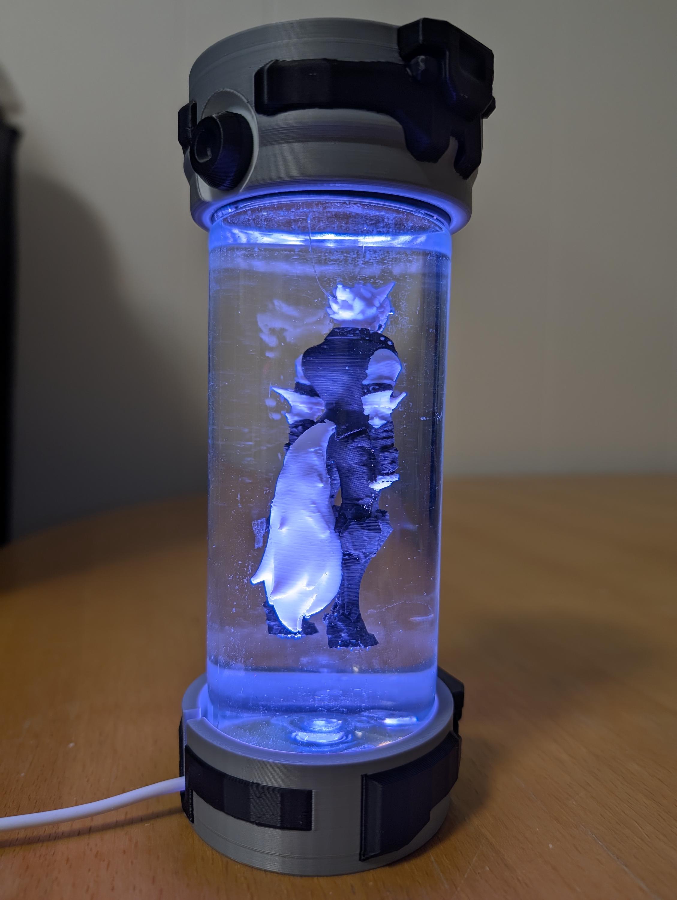 Von Lycaon Zenless Zone Zero Cryo-chamber Lamp - Collectible - Etsy