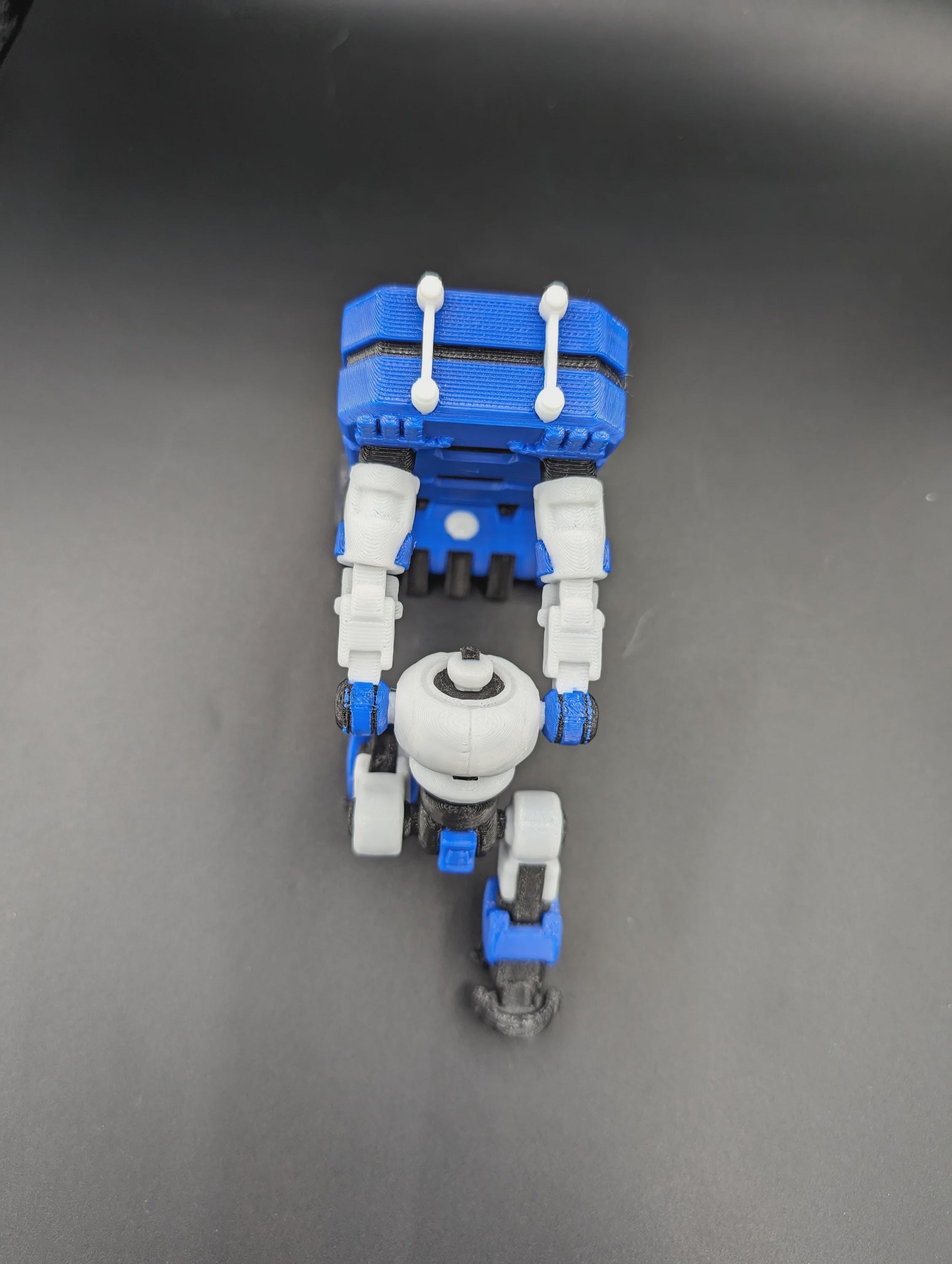 Blue Push-bot Gamer Phone Stand. 3D Printed. Push-bot - Etsy