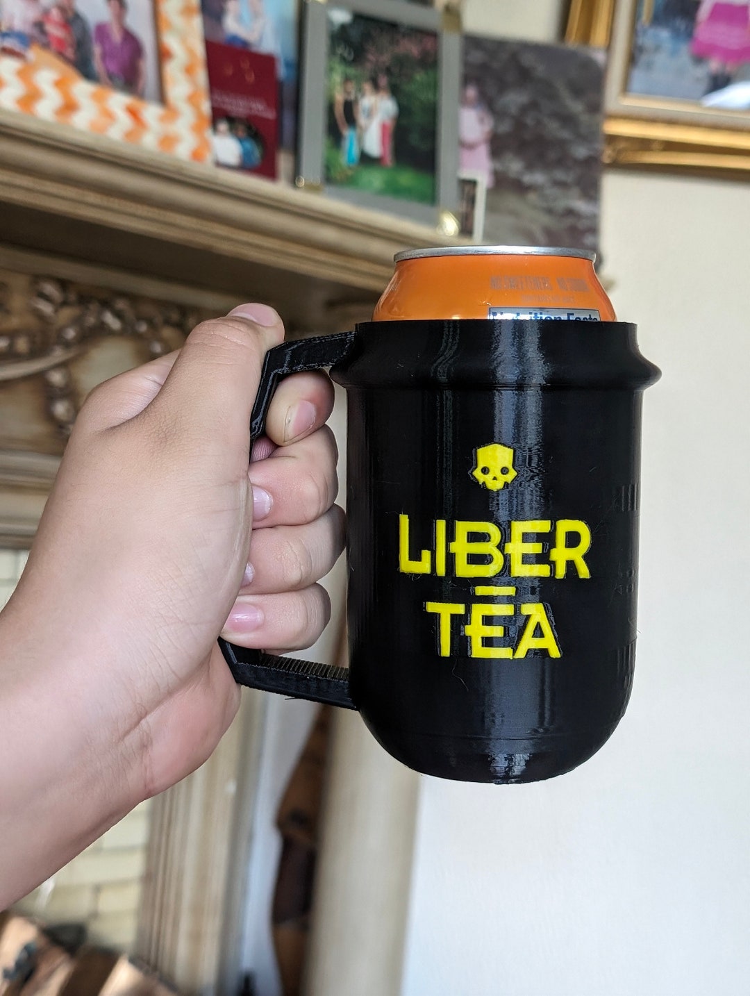 Helldivers 2 Grenade Cup, Black 'liber-tea' Design Multi-functional ...