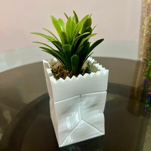 Paper Planter | Roblox-inspired | Unique Desk Decor | Gaming Gift | 3D ...