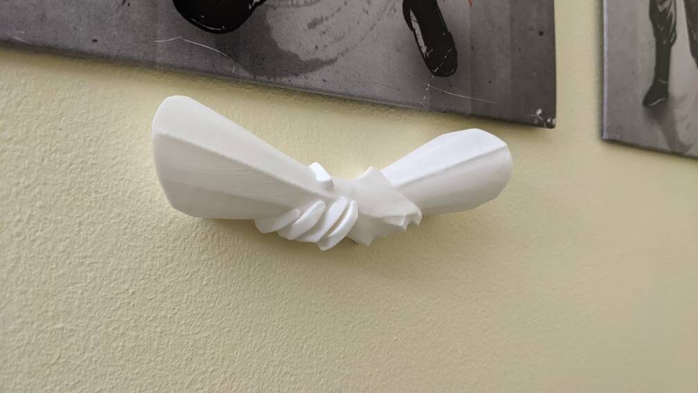 3D Printed RRR Handshake From the 2022 Movie RRR With N. T. - Etsy