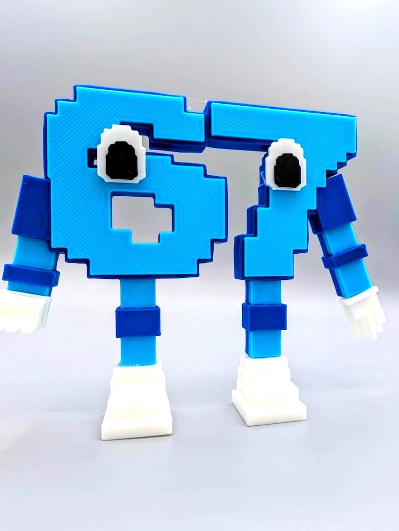 67 Brainrot Figurine: 3D Printed Roblox Meme Toy, Cake Topper - Etsy ...