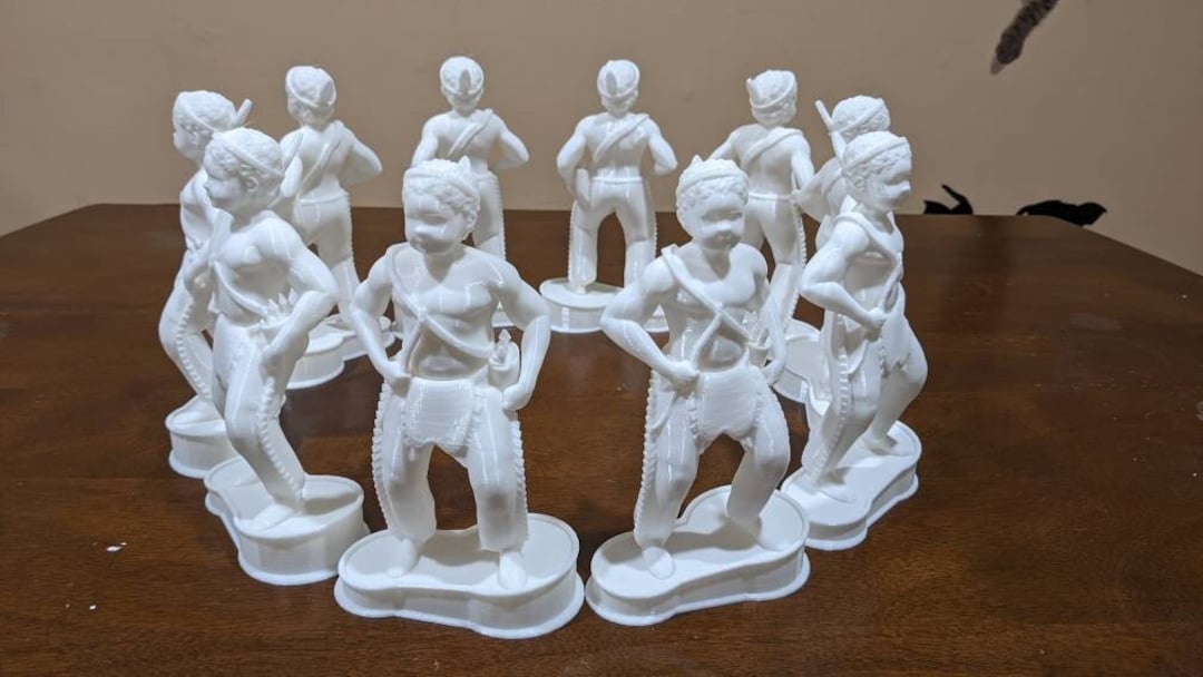 And Then There Were None Figurines From 1945 Movie, Set of Ten Total - Etsy