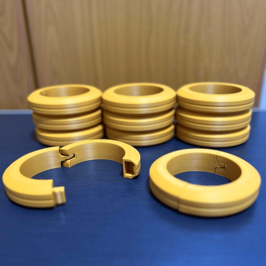 Cosplay Rings, Edgy Speedster Hedgehog Inhibitor - 3D Printed ...