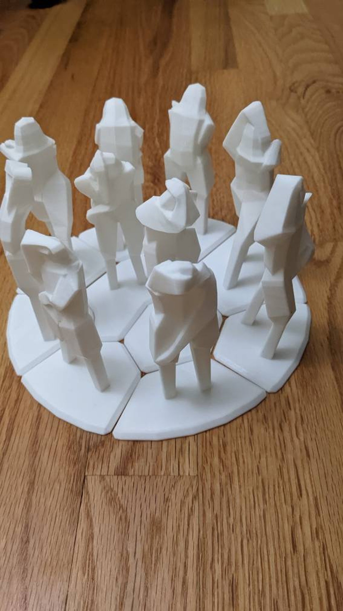 And Then There Were None Statues Set of Ten Total - Etsy