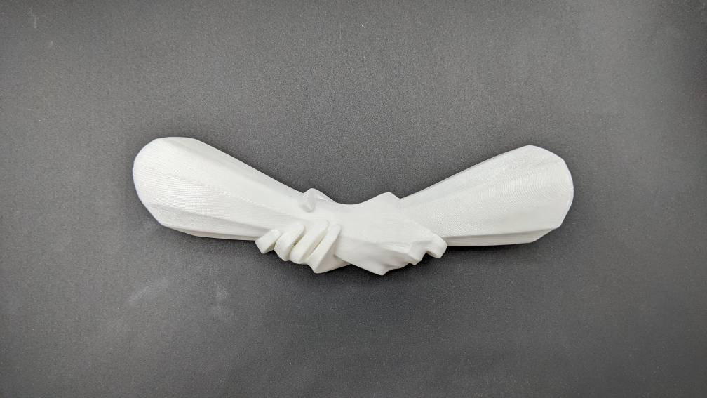 3D Printed RRR Handshake From the 2022 Movie RRR With N. T. - Etsy