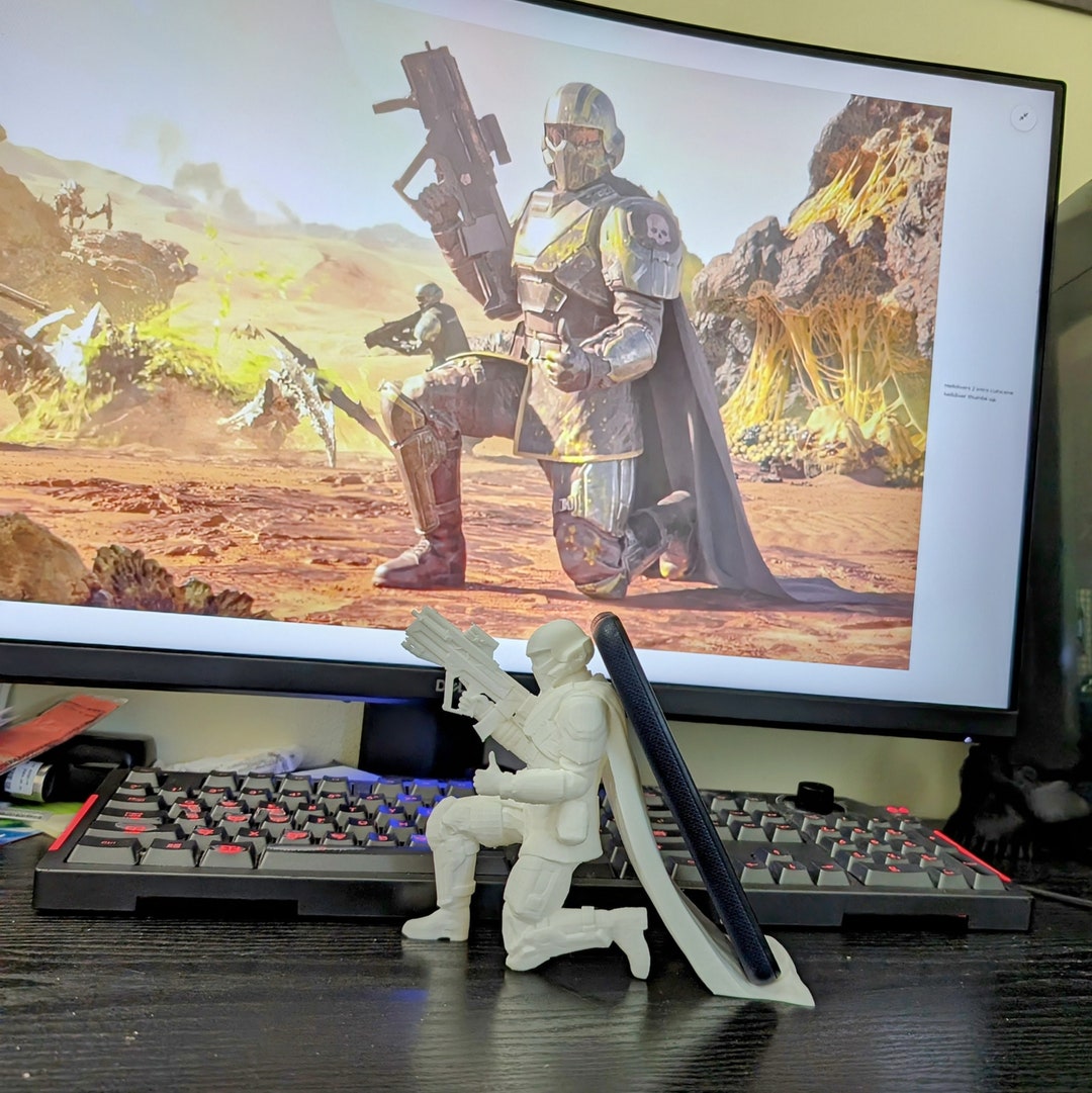 Helldivers 2 Phone Stand for Democracy - Etsy