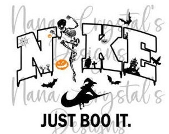 Nike Just Boo It Png - Etsy