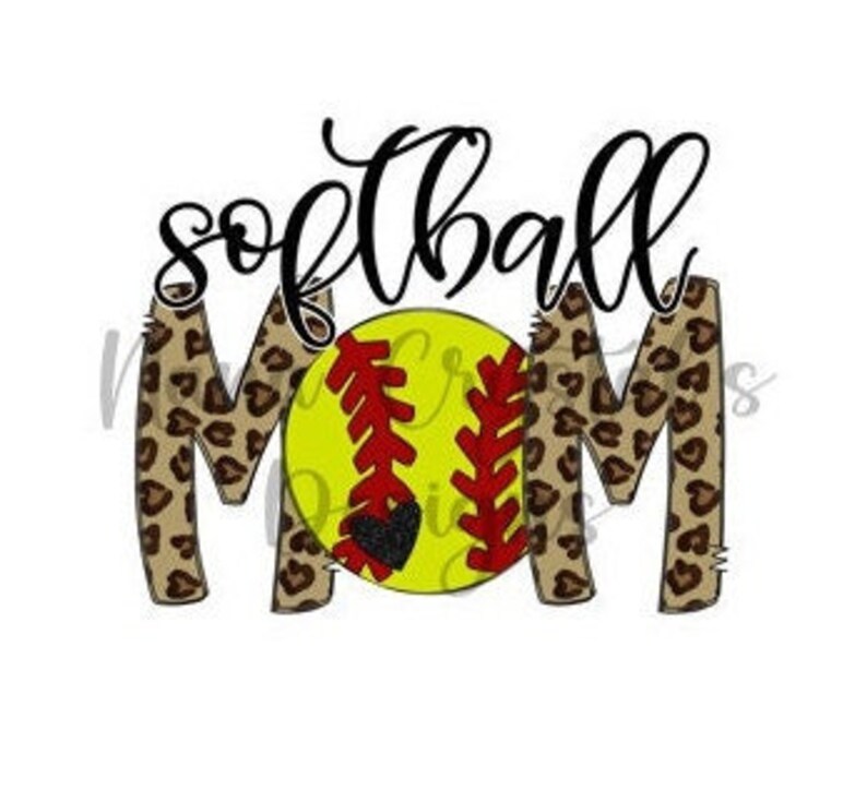 Cheetah Sublimation Transfer Impact Softball Leopard Ready to Press ...