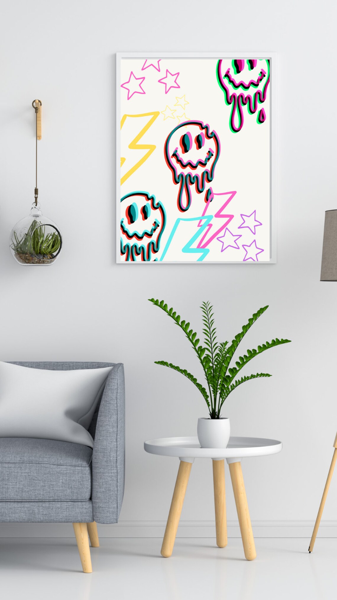 Drippy Wall Art Lynn Collection Digital Art Wall Art Bar - Etsy