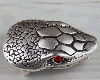 Brass Snake Belt Buckle - Etsy