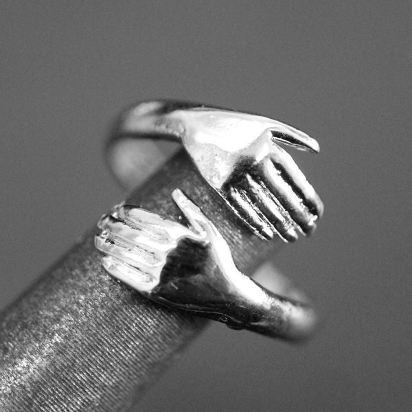 Hug Ring Gold - Etsy