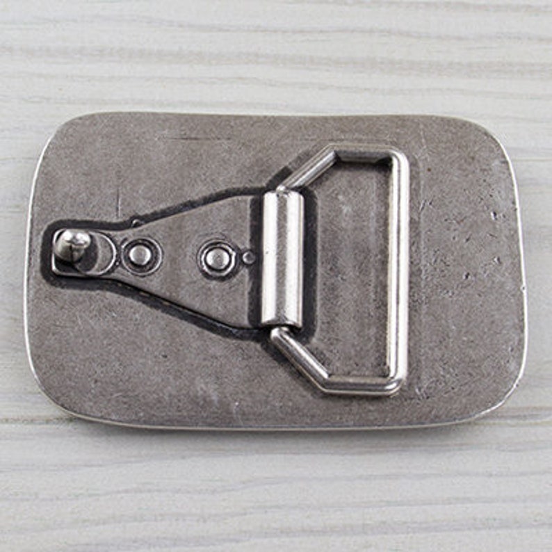 Chain Belt Buckle Silver Belt Buckle Metal Belt Buckle | Etsy