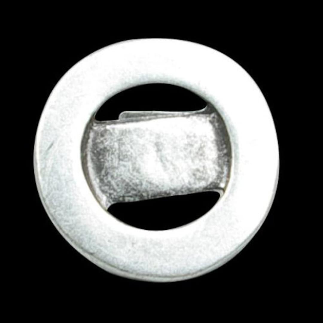 Silver Hole Ring, Silver Boho Ring, Big Round Ring, Hollowed Ring ...