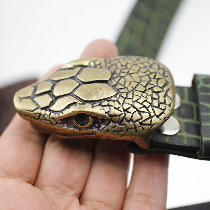 Round Snake Belt Buckle at JENENGE blog