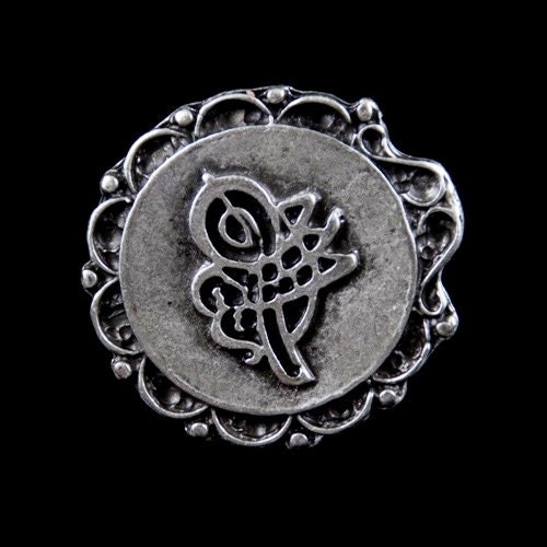 Ottoman Empire Ring, Emperor Sign Ring, Turkish Sigil Ring, Silver Ring ...