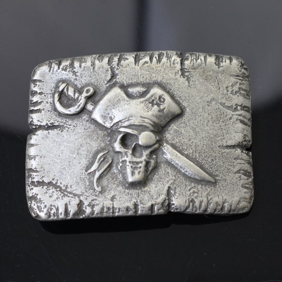 Pirate Skull Belt Buckle Unisex Pirate Accessory Pirate Belt - Etsy