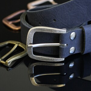 Simple Belt Buckle, Metal Belt Buckle, Rose Pearl Casual Belt Buckle ...