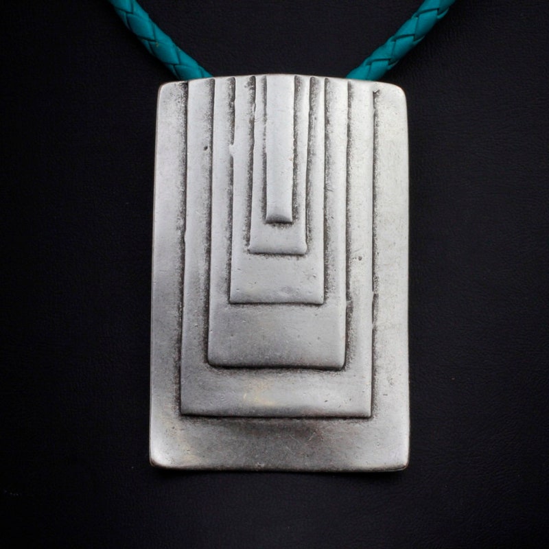 Rectangle Pendant - Etsy