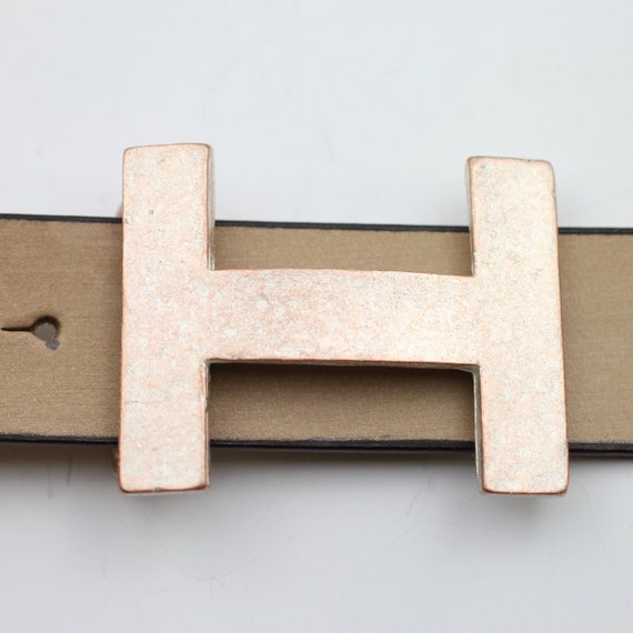 Rose Pearl Belt Buckle H Letter Belt Buckle Rose Letter Belt - Etsy