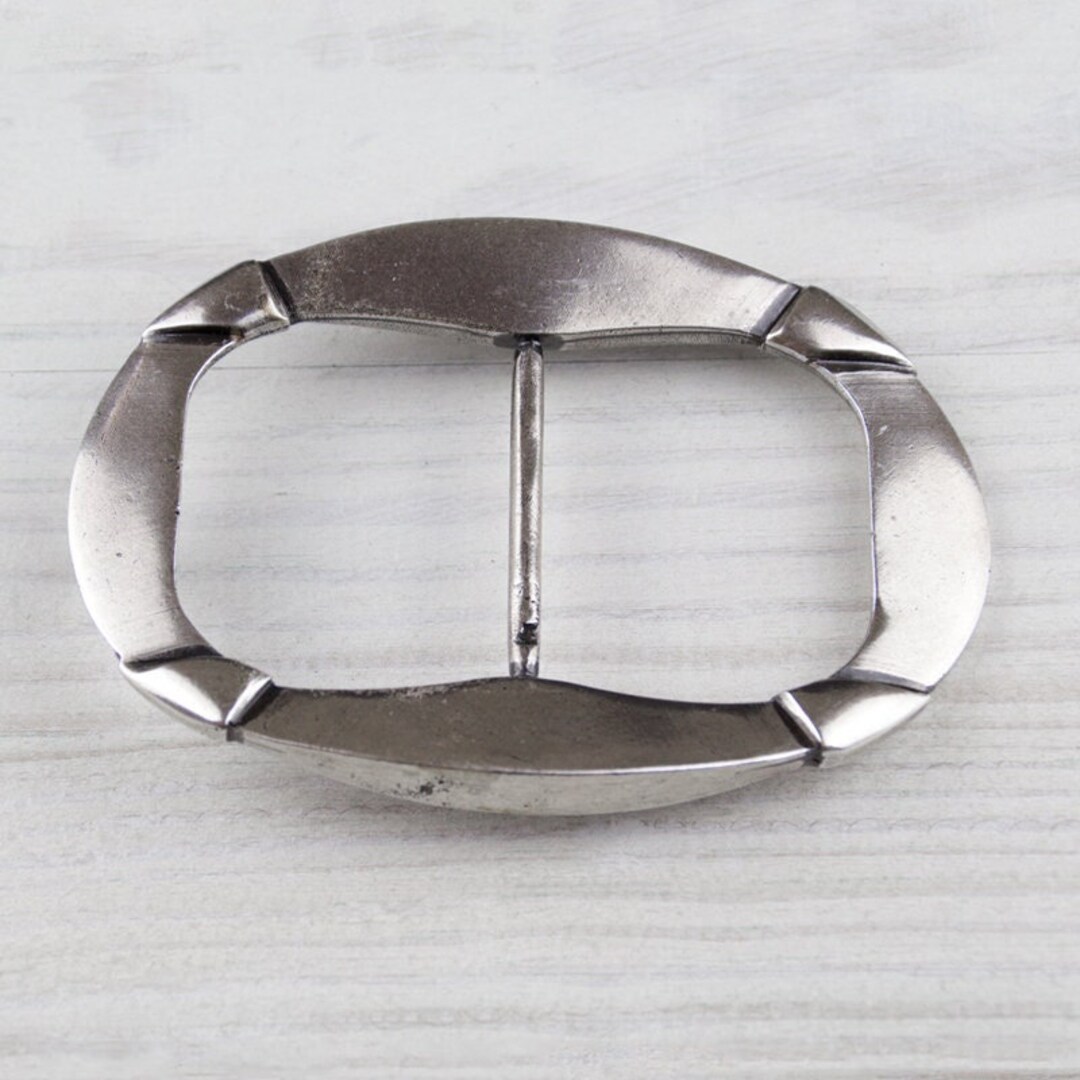 Simple Oval Belt Buckle, Metal Belt Buckle, Bronze Casual Belt Buckle ...
