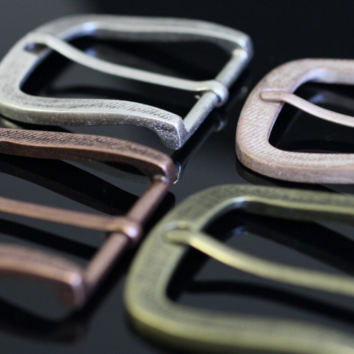 Simple Belt Buckle, Metal Belt Buckle, Rose Pearl Casual Belt Buckle ...