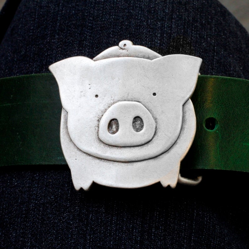 Pig Belt Buckle, Animal Belt Buckle, Farmer Belt Pin, Gift for Hunter ...