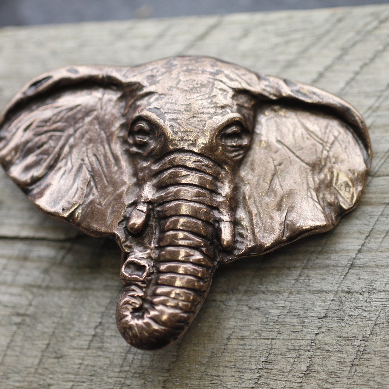 Copper Elephant Belt Buckle Animal Belt Buckle for Animal - Etsy