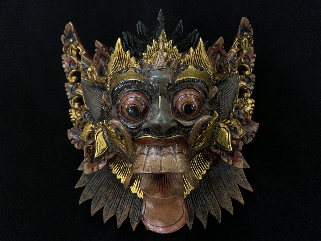 Rangda Bali Mask Wood Carving Demon Queen Balinese Mask - Etsy