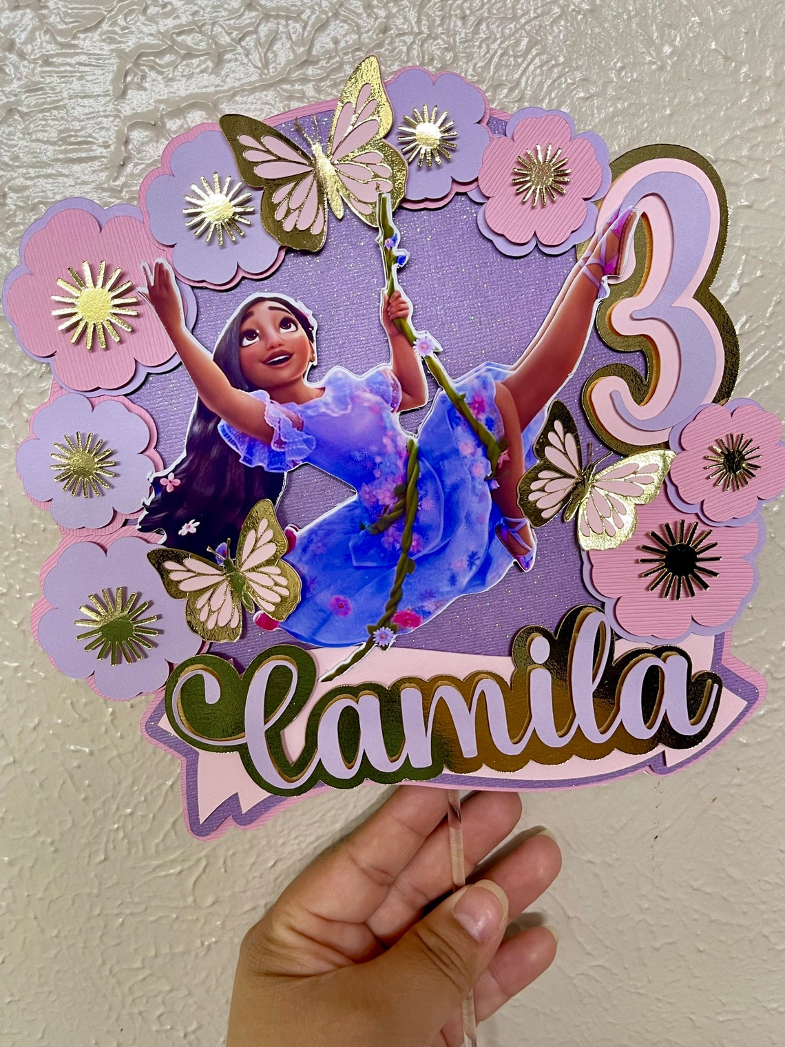 Isabella Cake Topper Encanto Cake Topper - Etsy