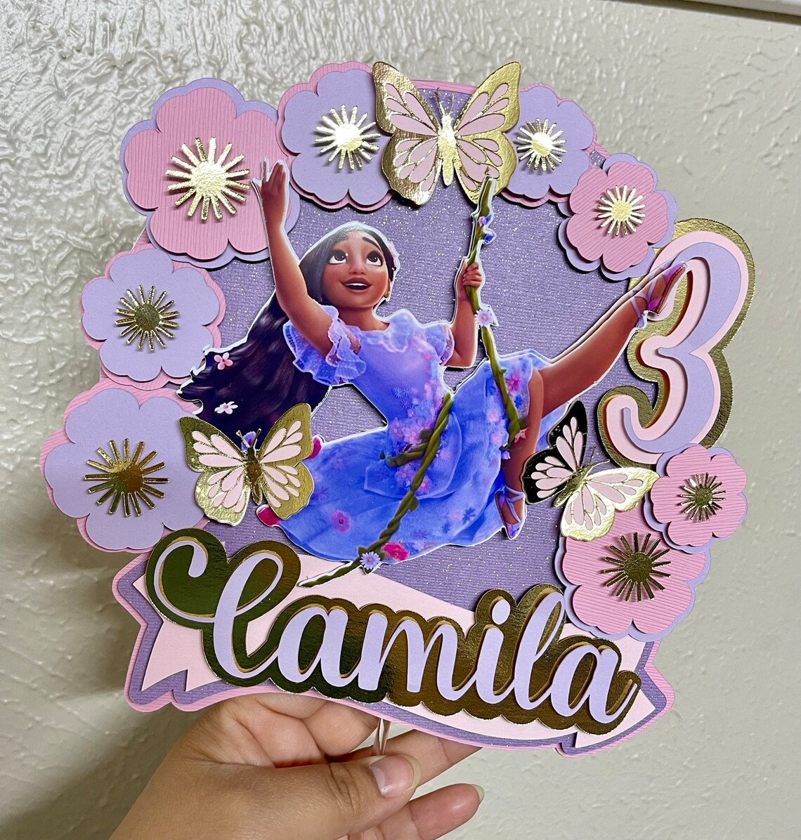 Isabella Cake Topper Encanto Cake Topper - Etsy