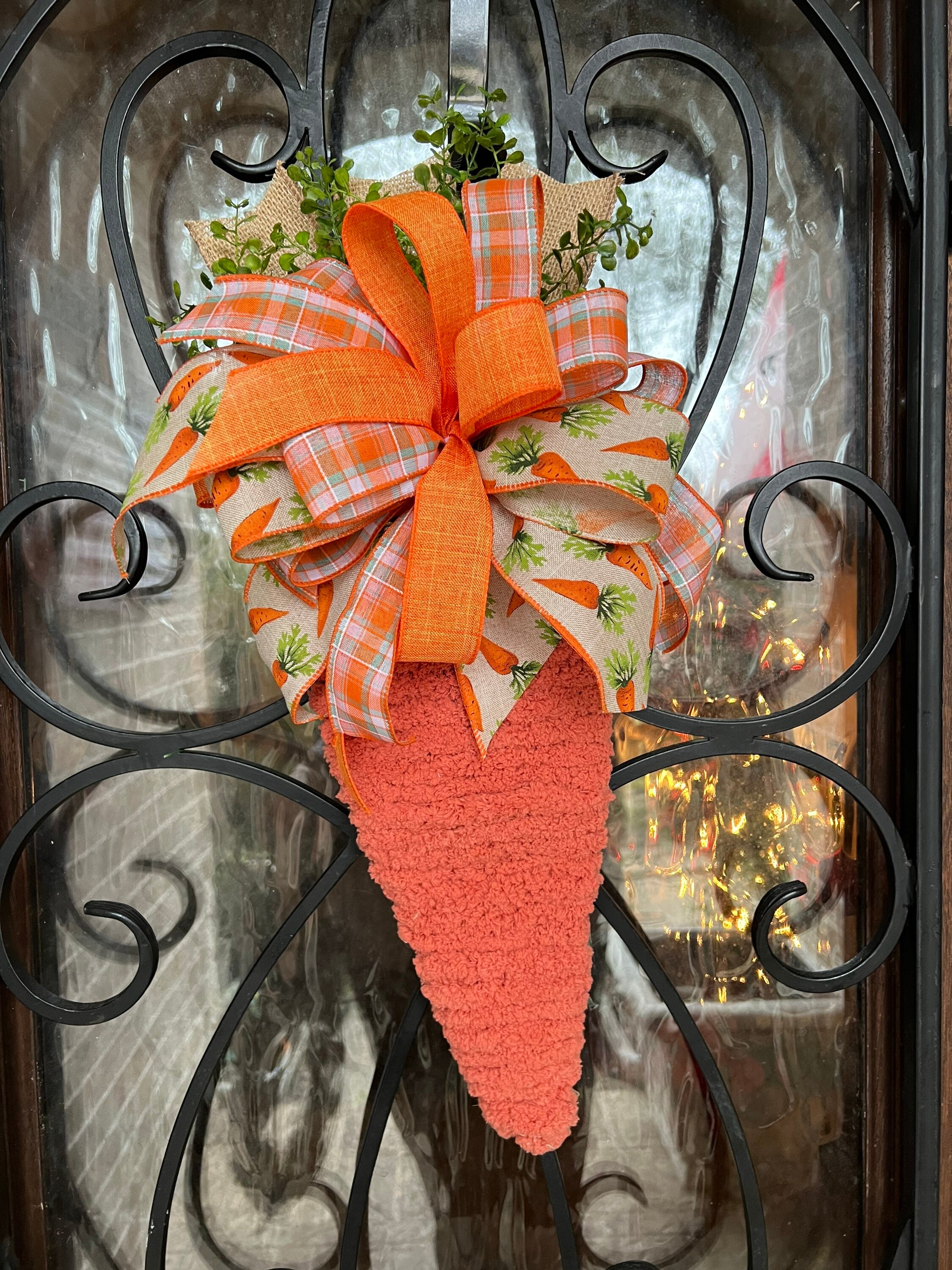 Adorable Carrot, Carrot Attachment, Decorative Carrot for Wreath ...