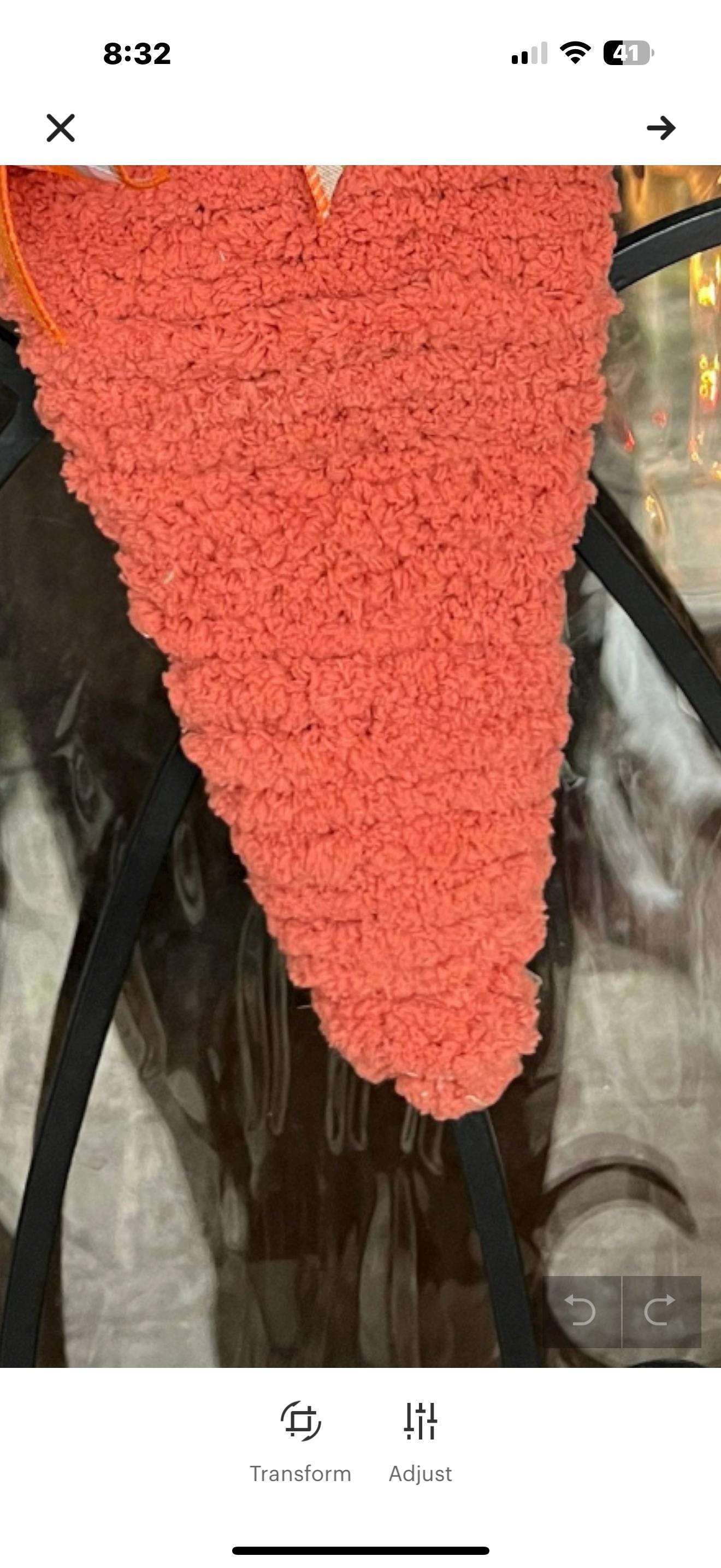 Adorable Carrot, Carrot Attachment, Decorative Carrot for Wreath ...