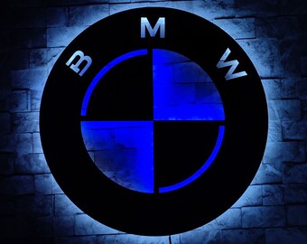 Led Bmw Car Sign - Etsy