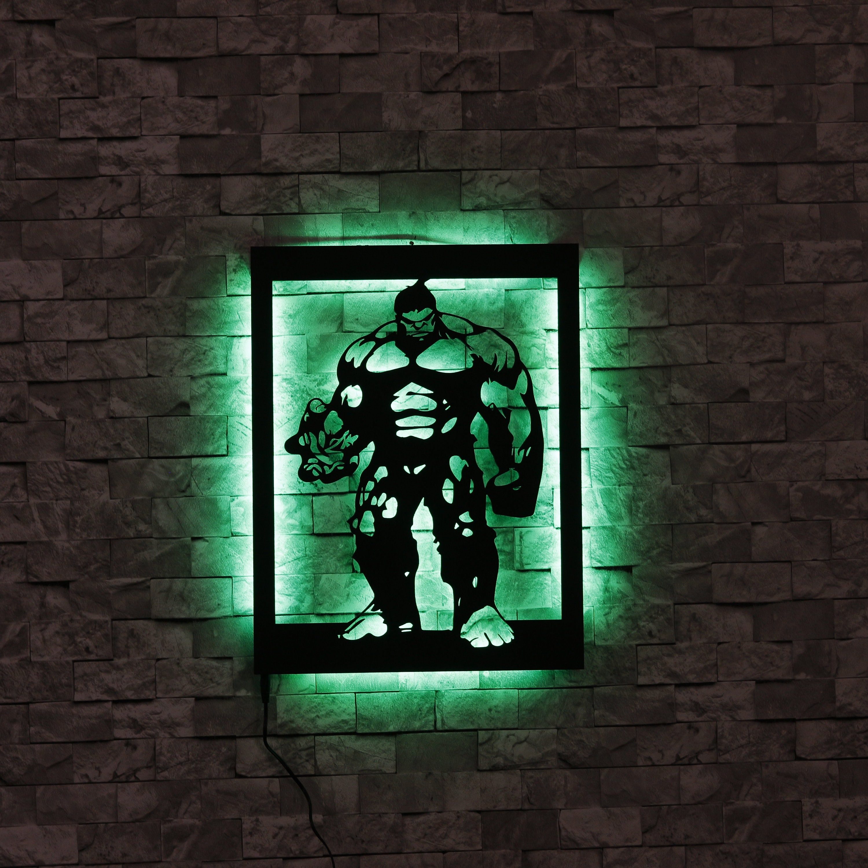 Hulk Avengers Led Sign Avengers Neon Sign Hulk Wall Decor - Etsy