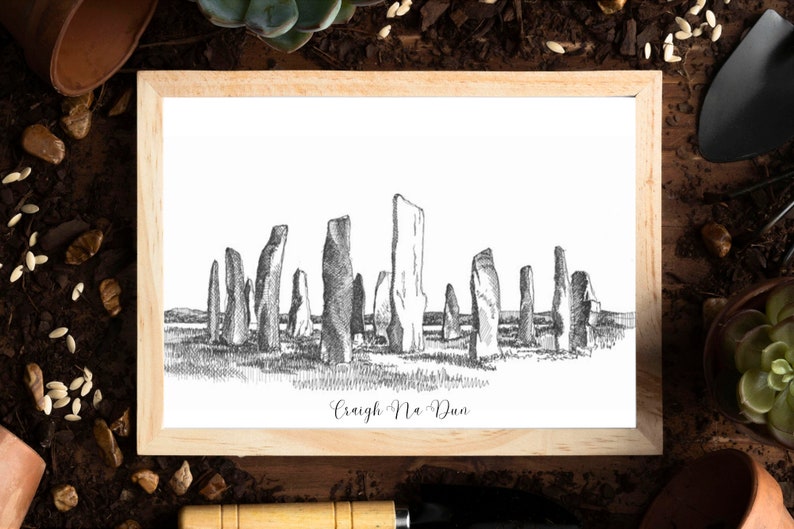 Craigh Na Dun | Outlander Art | the Standing Stones | Downloadable ...