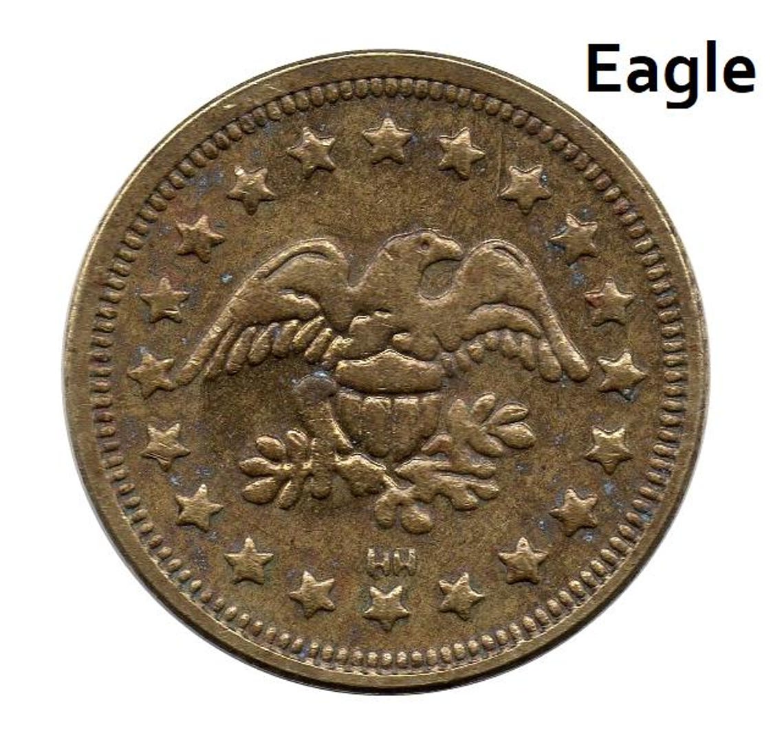 No Cash Value Tokens - Rare Find - One Discovery Zone and One Eagle ...