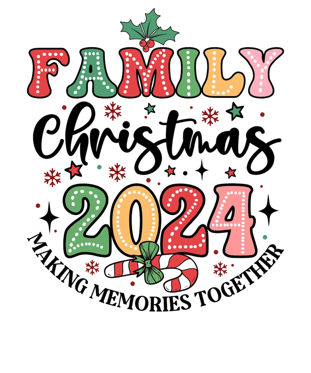 Christmas Family 2024 - Etsy