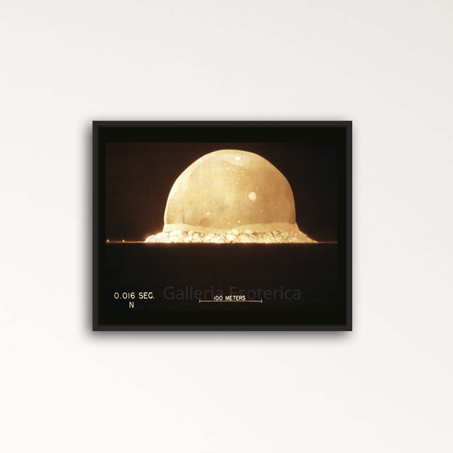 Trinity Nuclear Explosion Vintage Print of Manhattan Project - Etsy