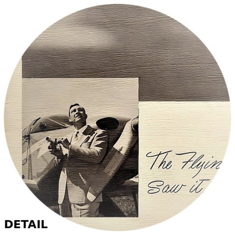 Kenneth Arnold UFO Sighting 1947, Signed Printable Vintage Photo ...