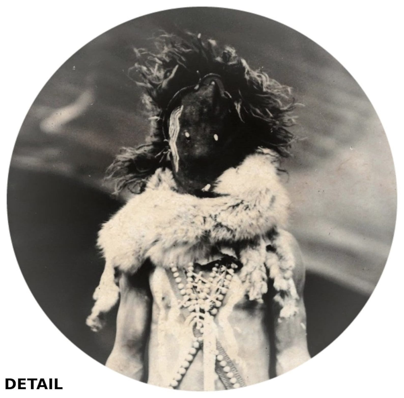 Skinwalker Navajo Vintage Aged Print, American Native Indian ...