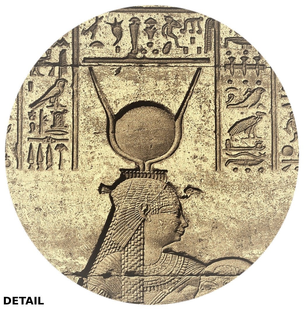 Egyptian Goddess Hathor Feeding Her Son Ihy Ancient Egyptian - Etsy