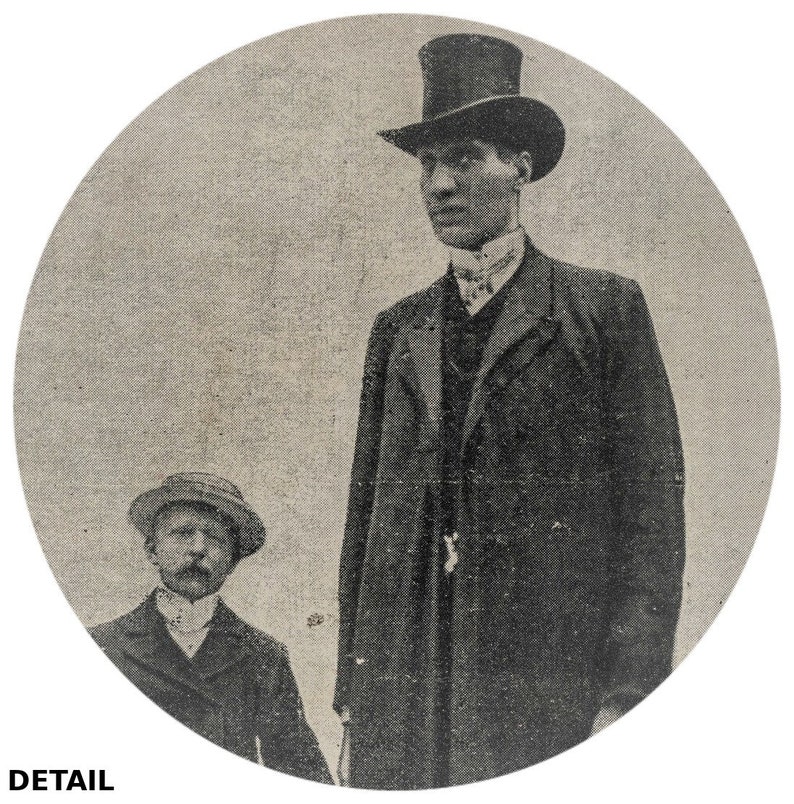 The Russian Giant, Fyodor Machnow 9ft 3in, World's Tallest Man Aged ...