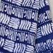 Indigo Blue and Black Diagonal Stripes Fabric, Nigerian Batik African ...