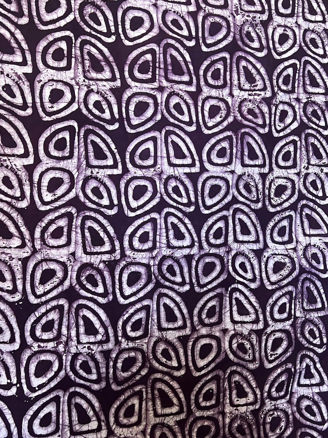 Nigerian Abstract Motif Quilt Mud Fabrics, African Adire Pattern Ethnic ...