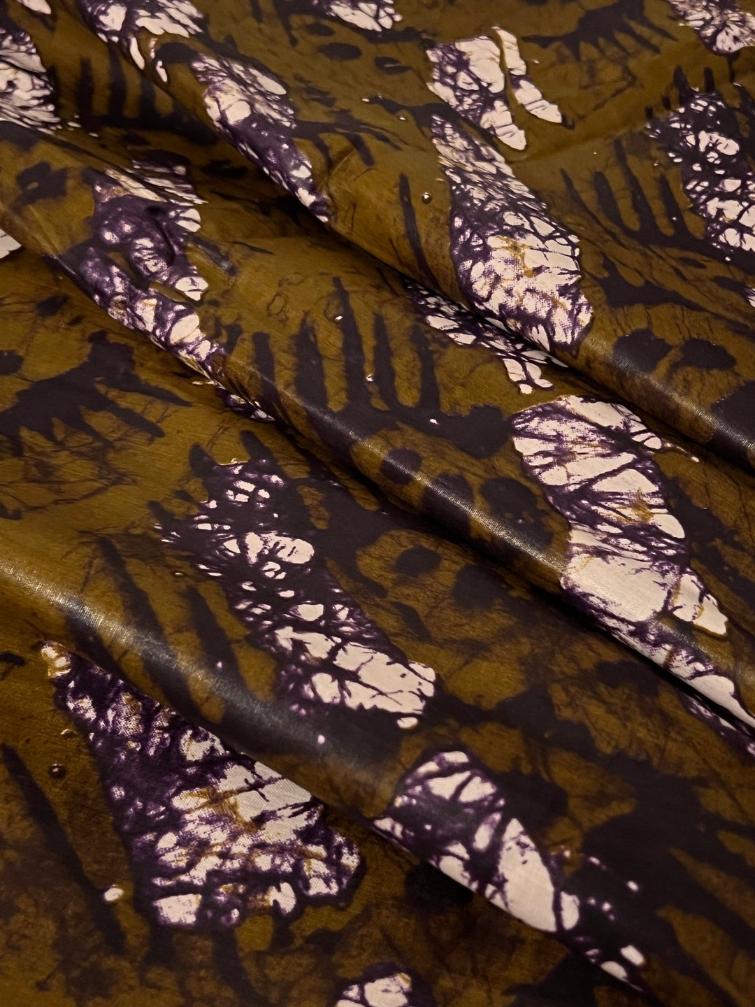 Nigerian Wax Print African Batik Sewing Fabric, African Pattern ...