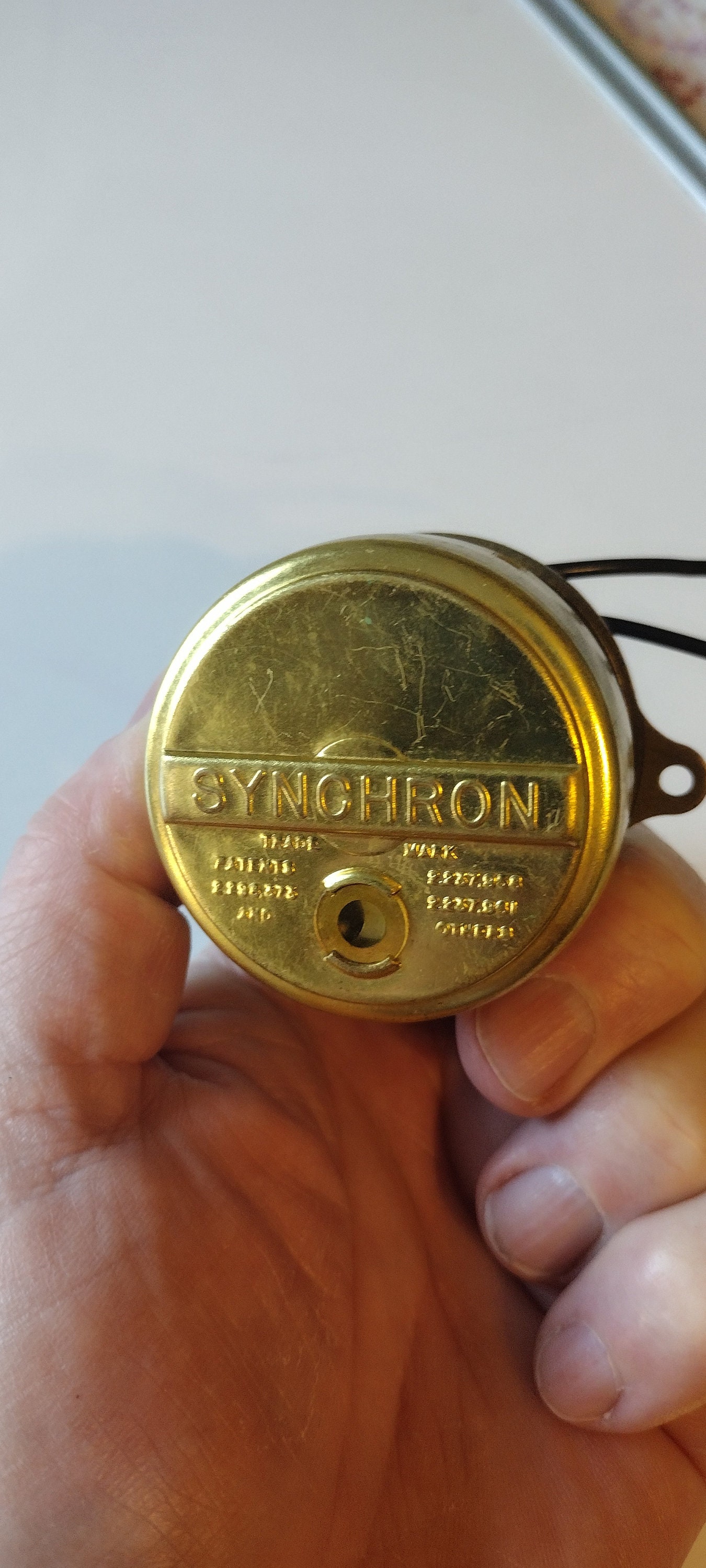 Synchron Clock Motor Model 610, 110vac, 2 Rpm, Antique Clock Motor - Etsy