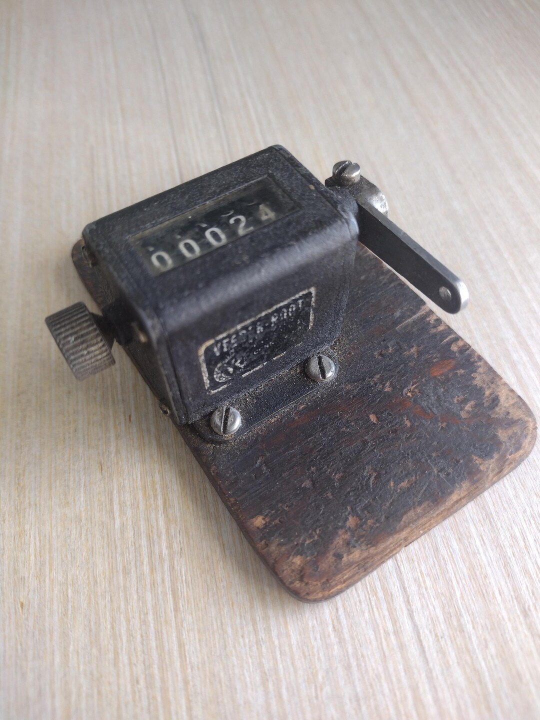 Antique Veeder Root Counter, Mechanical Counter - Etsy