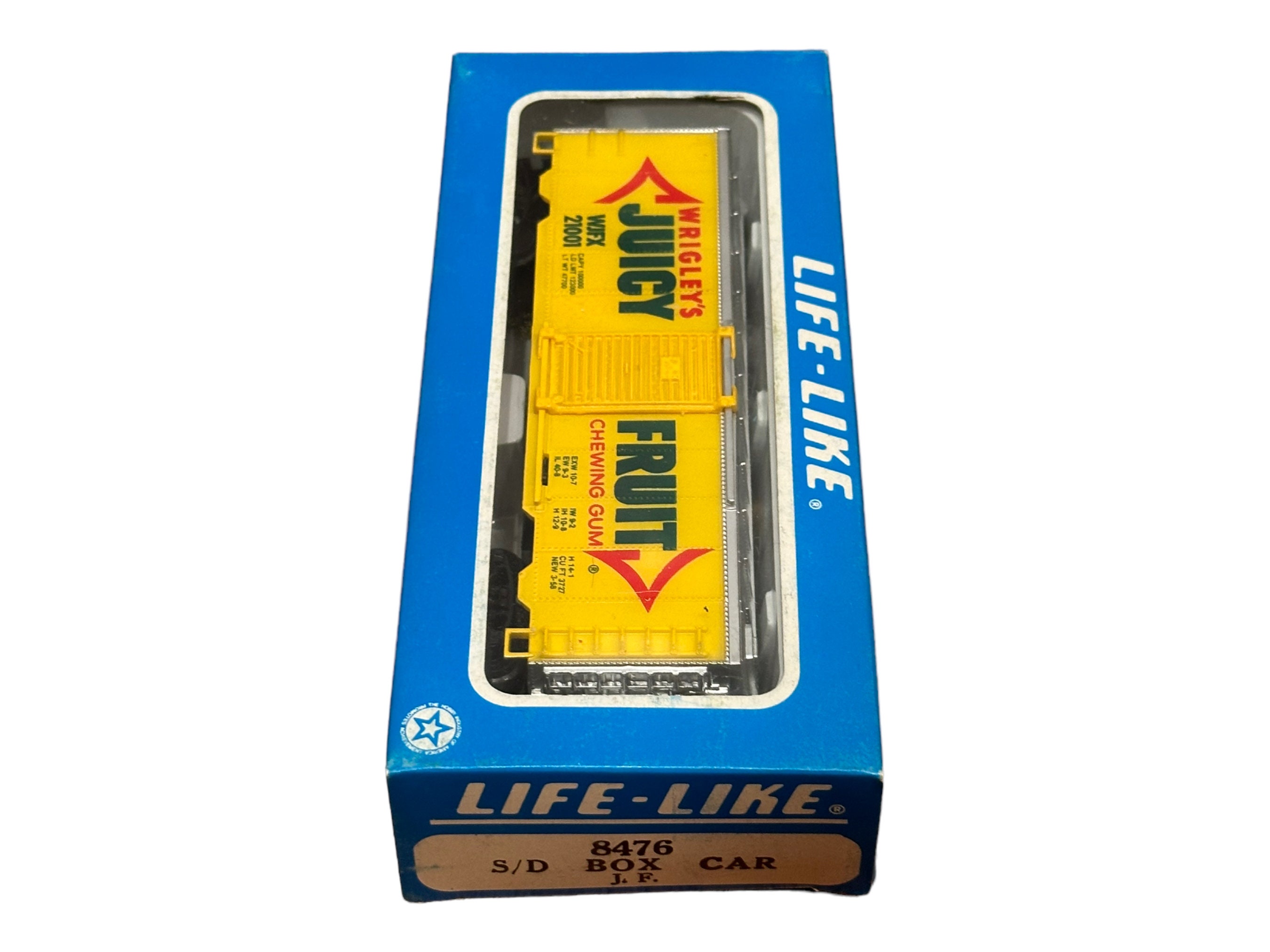 Life-like HO Scale Wrigley's Juicy Fruit Chewing Gum Train Car 21001 - Etsy